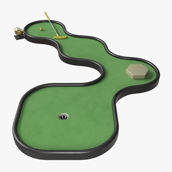 Miniature Golf Course 11 3D 모델 - TurboSquid 2114477