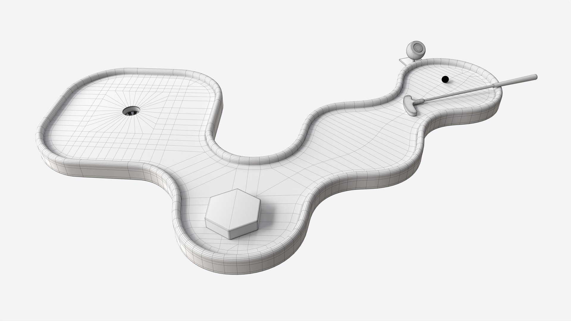 Miniature Golf Course 11 3D Model - TurboSquid 2114477