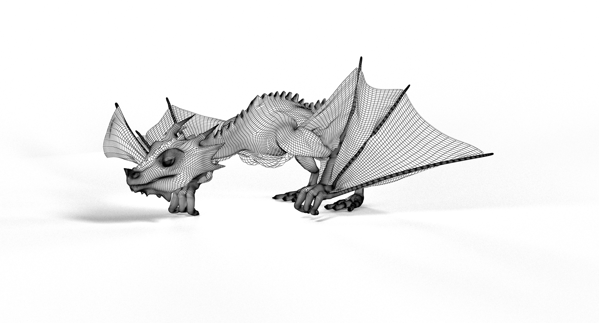3D dragon model - TurboSquid 1261767