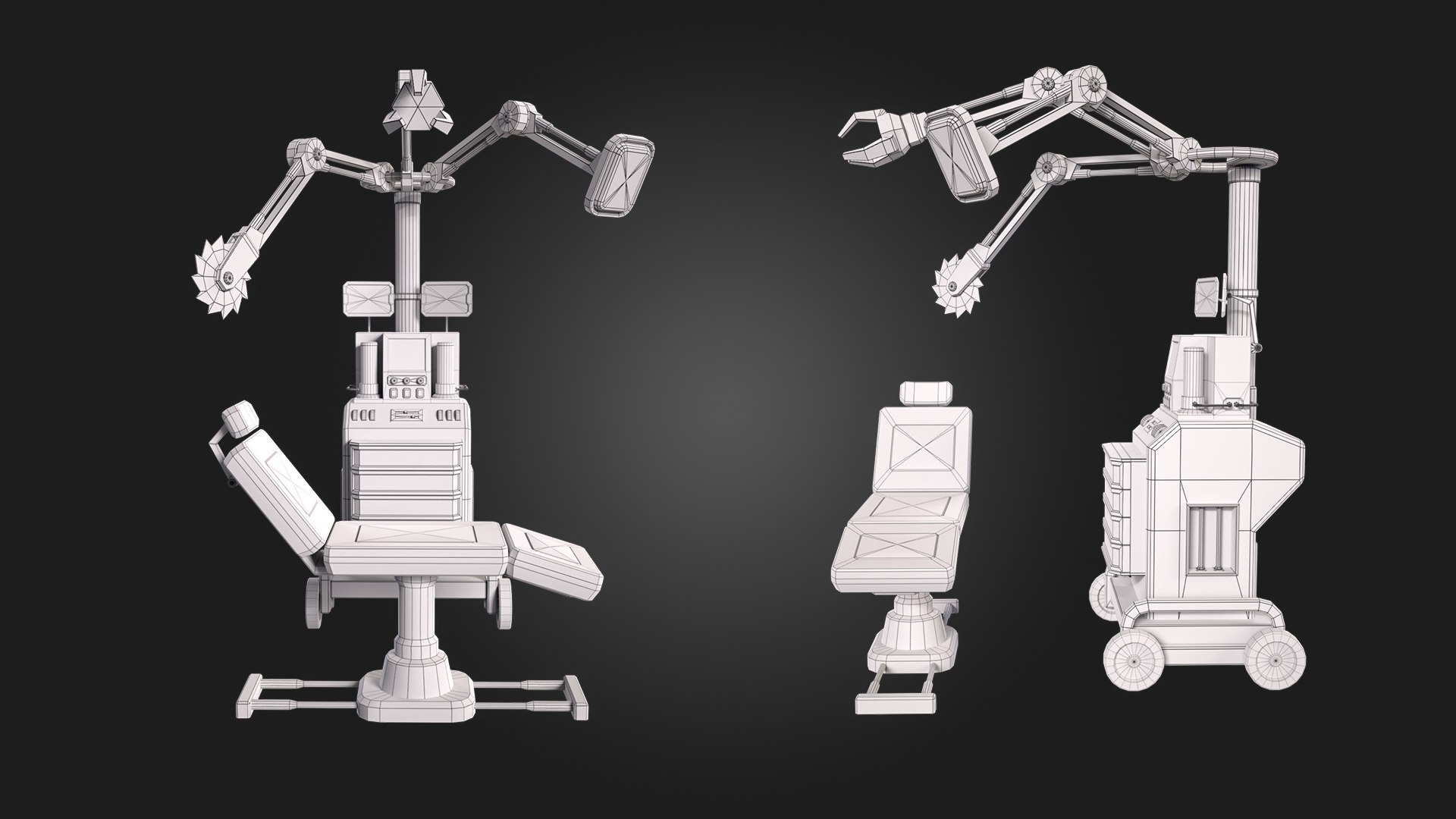 3D SCI-FI Medical Robot Model - TurboSquid 2279580