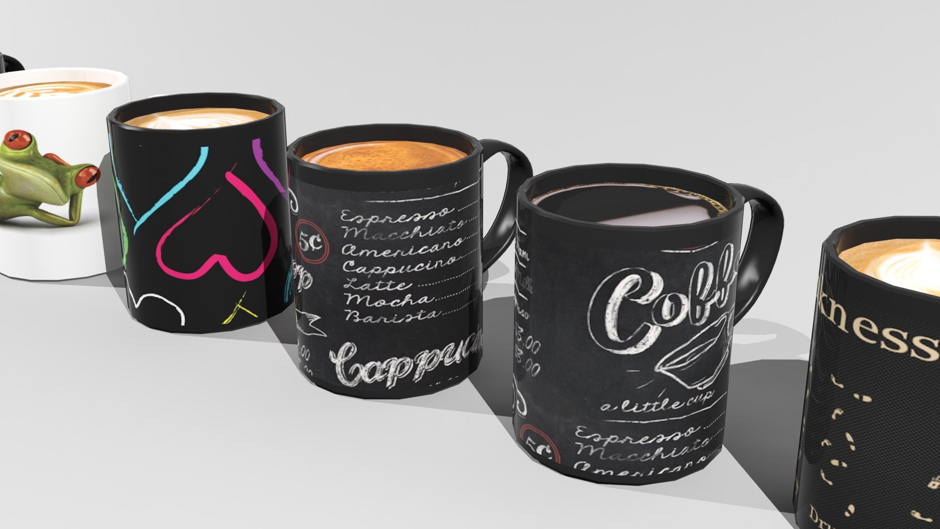 3d coffee mug