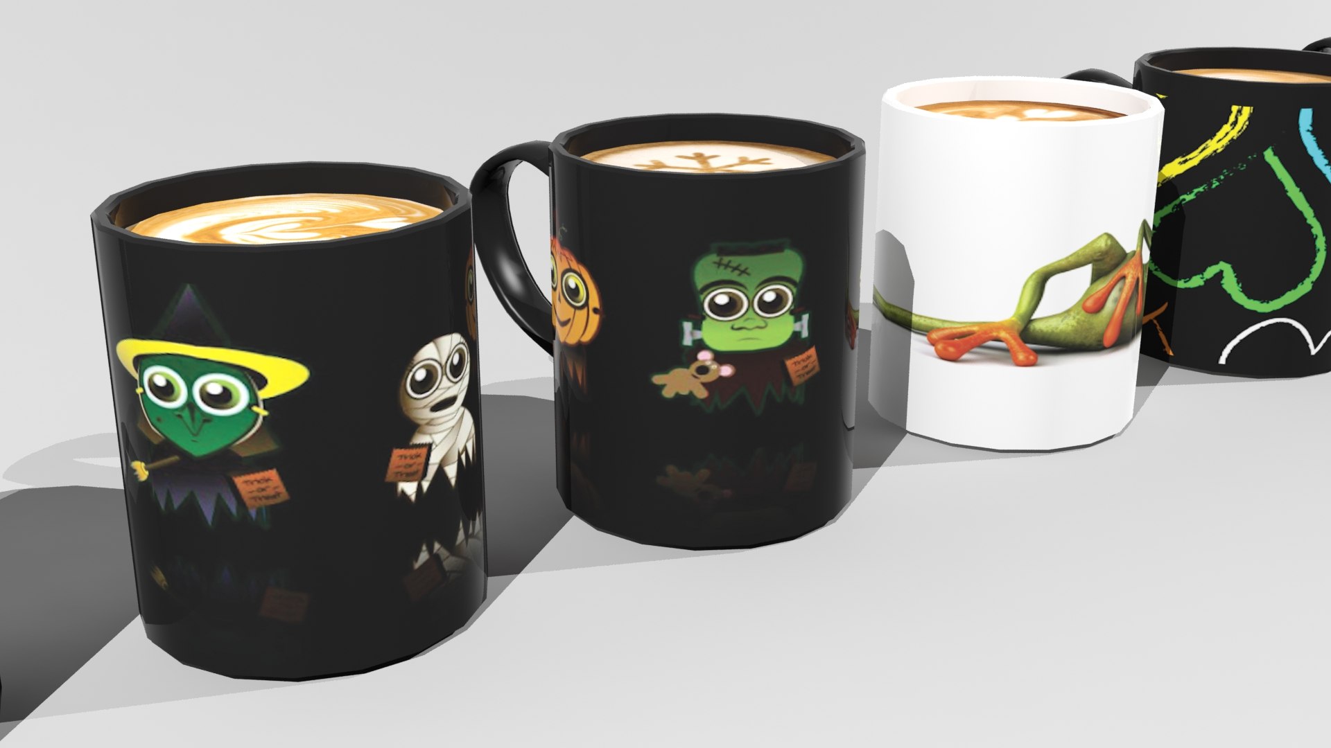 3d coffee mug
