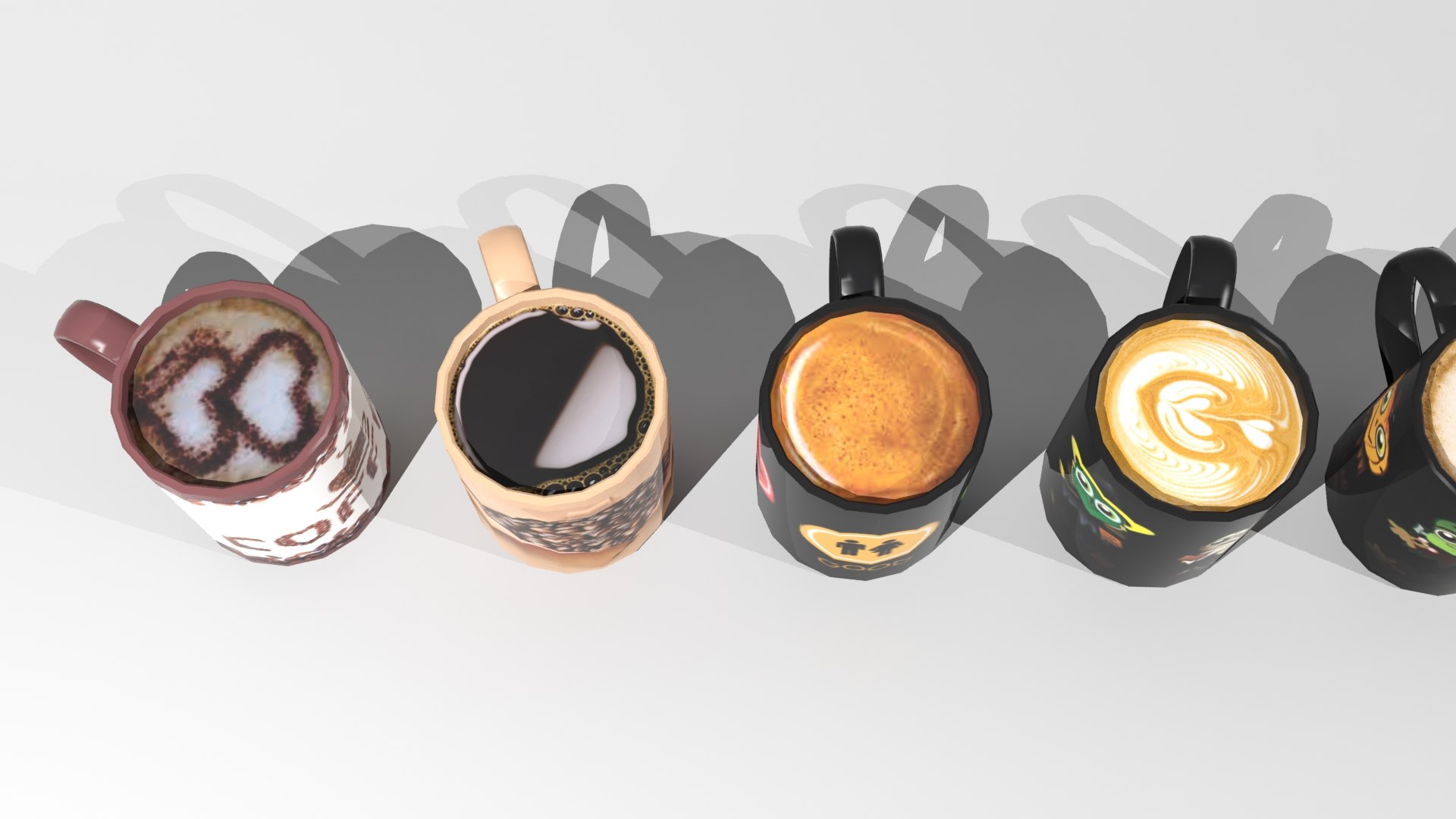 3d coffee mug