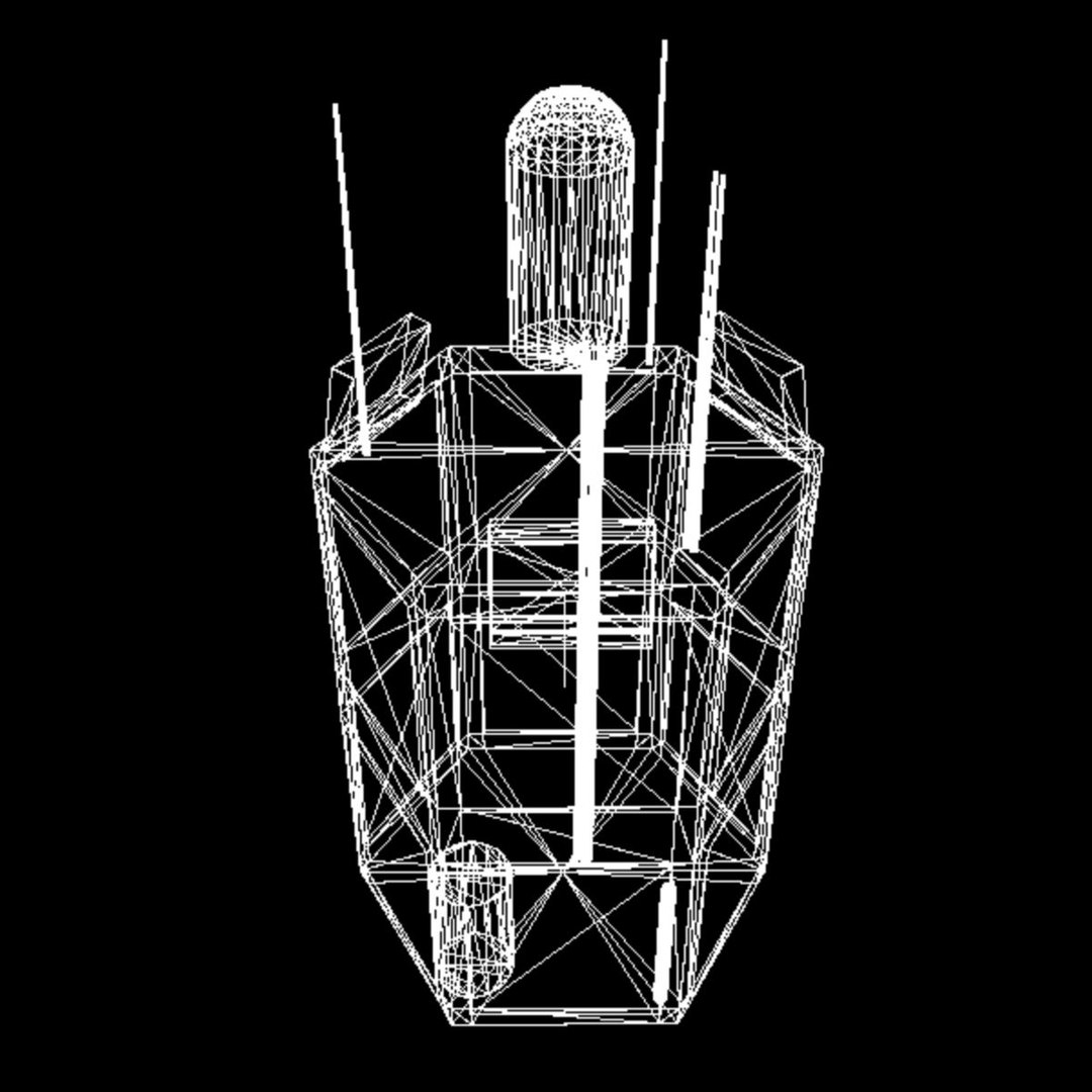 3d Tolou Communications Satellite Model