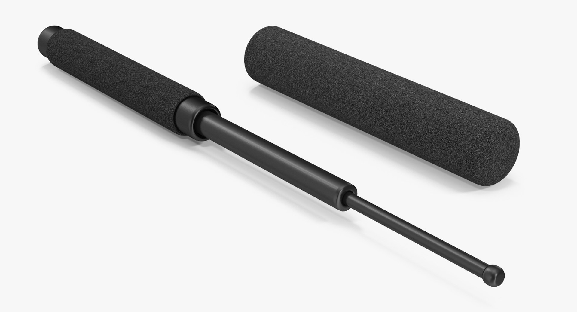 3d Max Police Expandable Baton