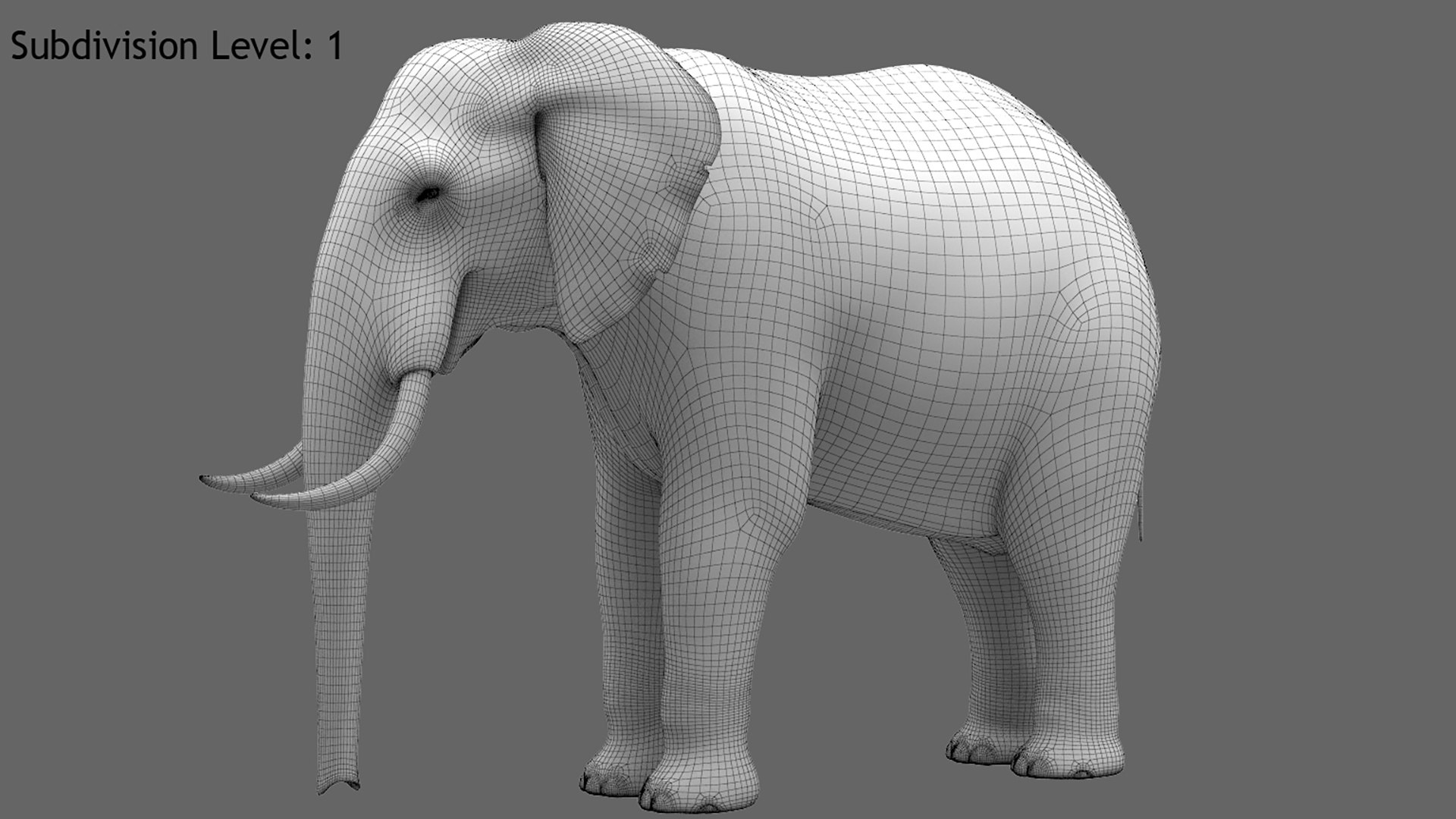 3D Model Elephant RIGGED - TurboSquid 2276350