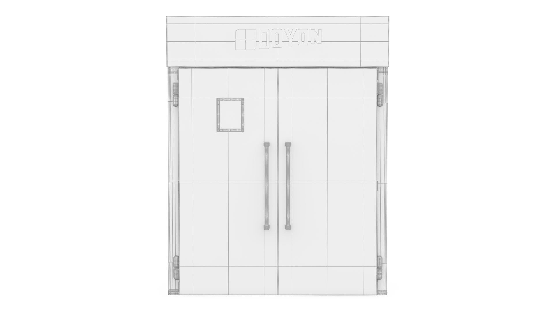 3D Doyon KDPR22 Knockdown Retarder Proofer Cabinet Model - TurboSquid ...