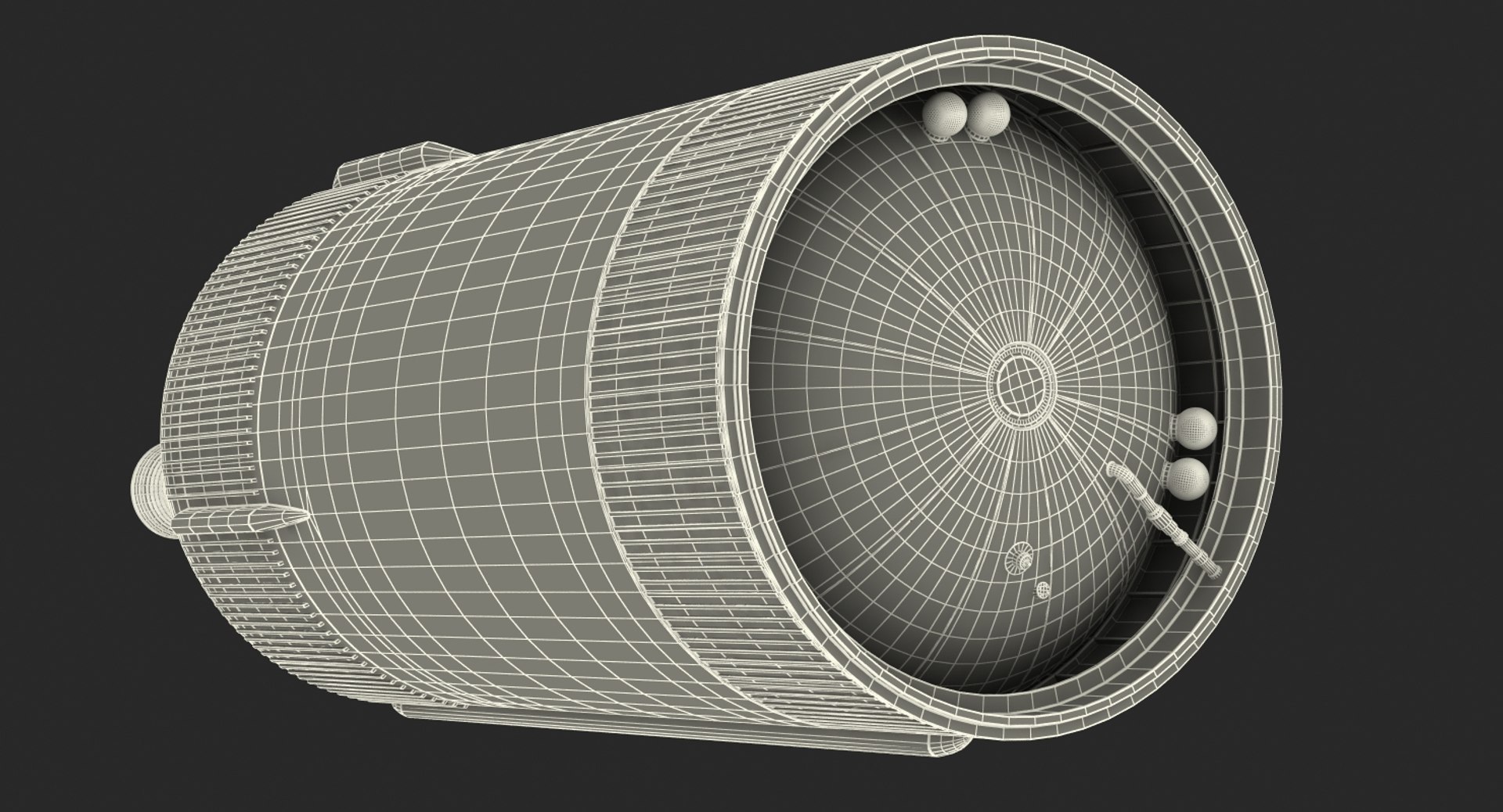 S-ii Second Stage Saturn V Model - TurboSquid 1329165