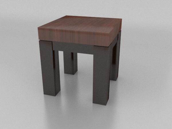 3d table - model