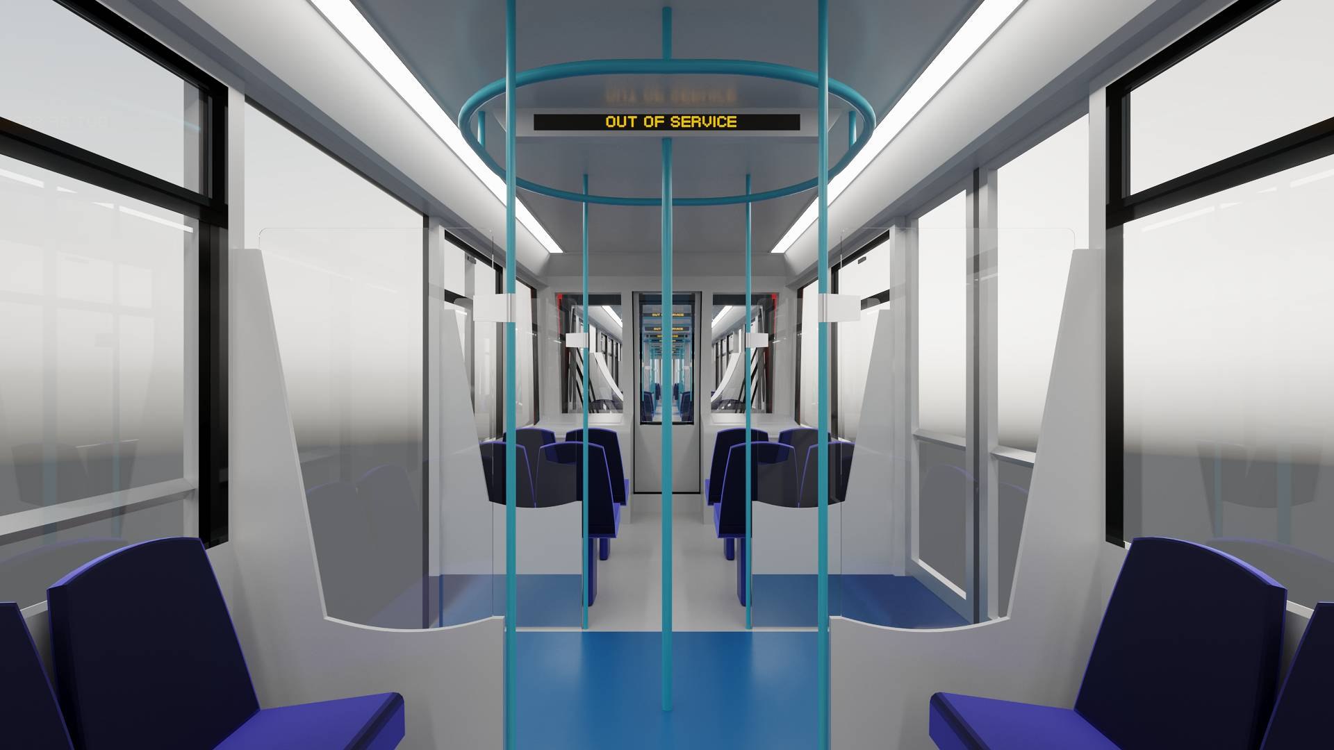 DLR Train London Rigged Animated Model - TurboSquid 1982288