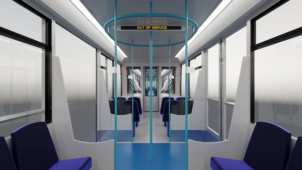 modelo 3d DLR Train London Rigged Animated - TurboSquid 1982288