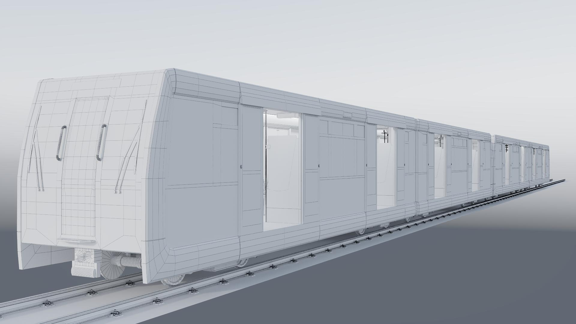 modelo 3d DLR Train London Rigged Animated - TurboSquid 1982288