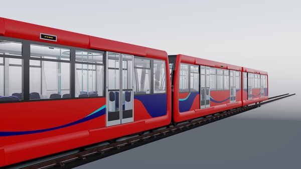 modelo 3d DLR Train London Rigged Animated - TurboSquid 1982288