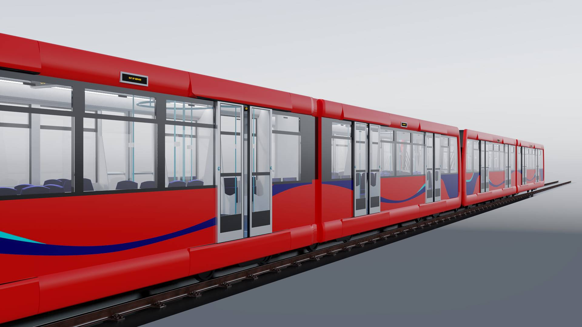 modelo 3d DLR Train London Rigged Animated - TurboSquid 1982288