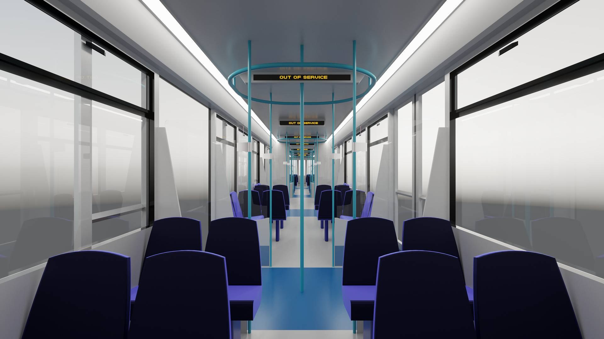 DLR Train London Rigged Animated Model - TurboSquid 1982288