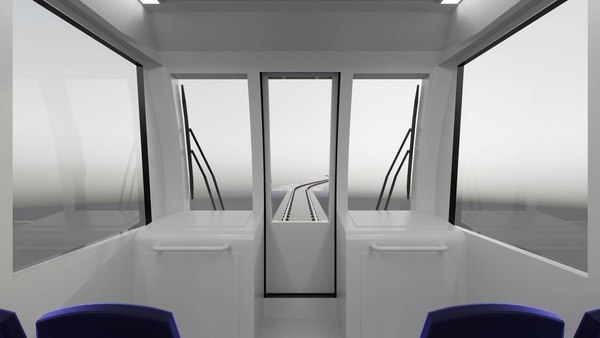 modelo 3d DLR Train London Rigged Animated - TurboSquid 1982288