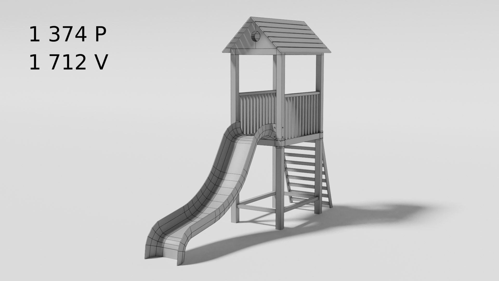 Slide Playground 3D Model - TurboSquid 1879238