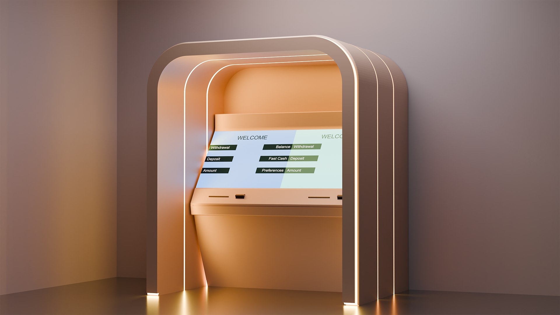 Futuristic ATM Machine Sci-Fi 3D Model - TurboSquid 2265900