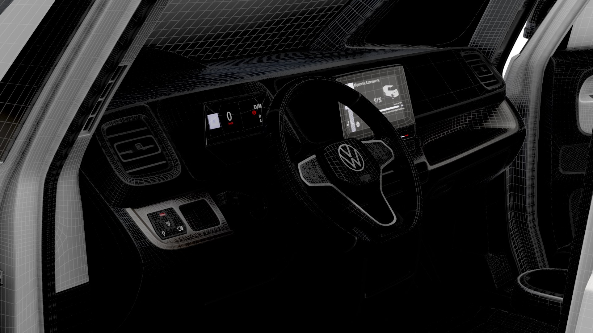 VW ID Buzz Cargo LWB Valve 2024 3D Model - TurboSquid 2285987