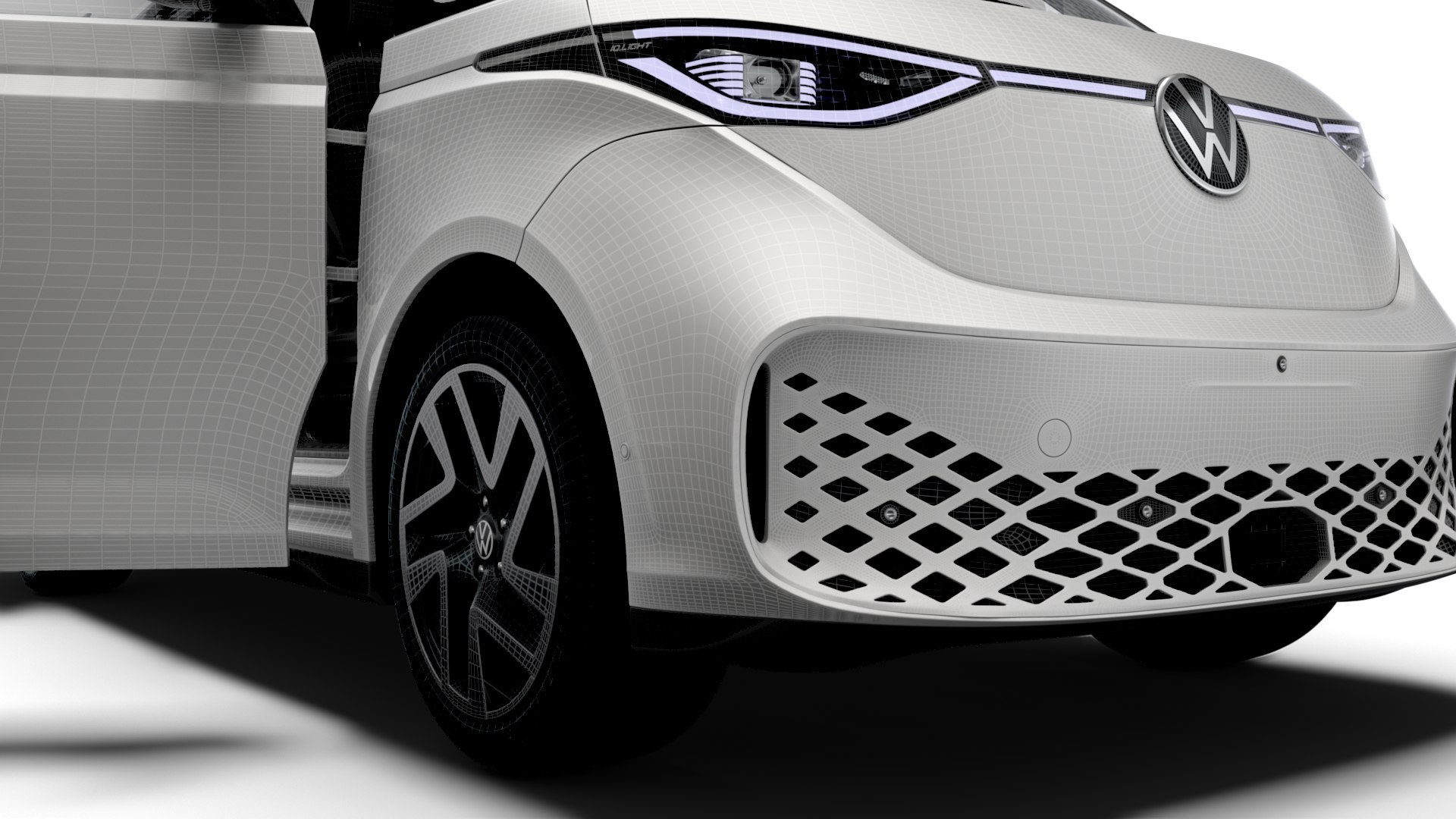 VW ID Buzz Cargo LWB Valve 2024 3D Model - TurboSquid 2285987