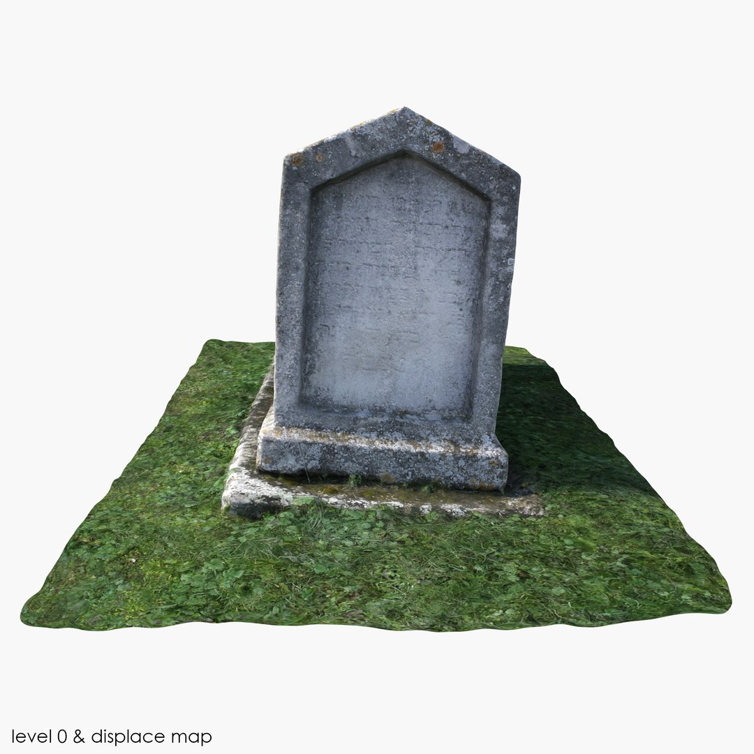 3d Tombstone Tomb Model