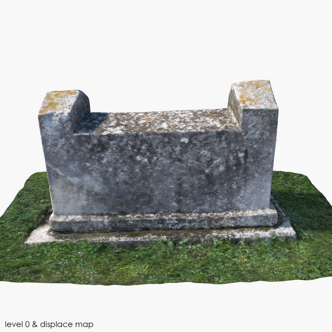 3d Tombstone Tomb Model