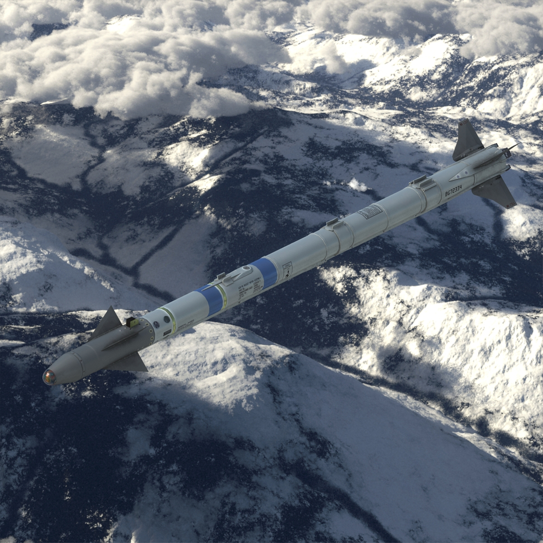 3d Aim-9x Sidewinder