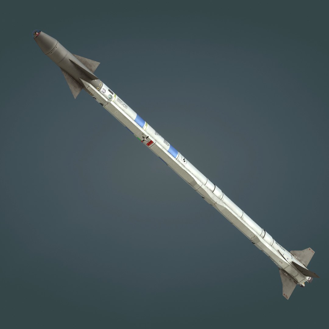 3d Aim-9x Sidewinder