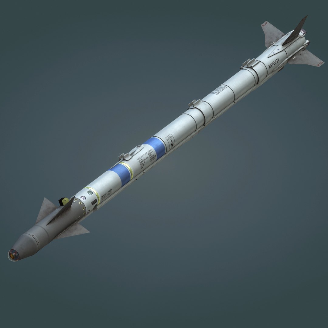3d Aim-9x Sidewinder