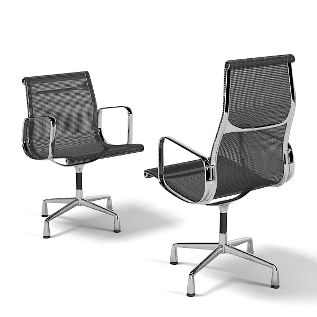 vitra aluminum group 3d model