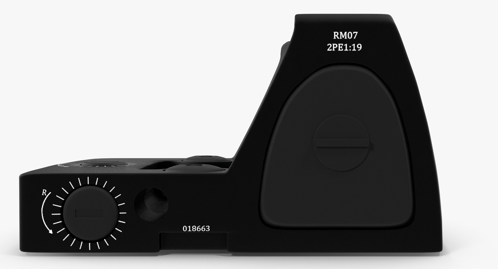 3d Model Trijicon Rmr Sight