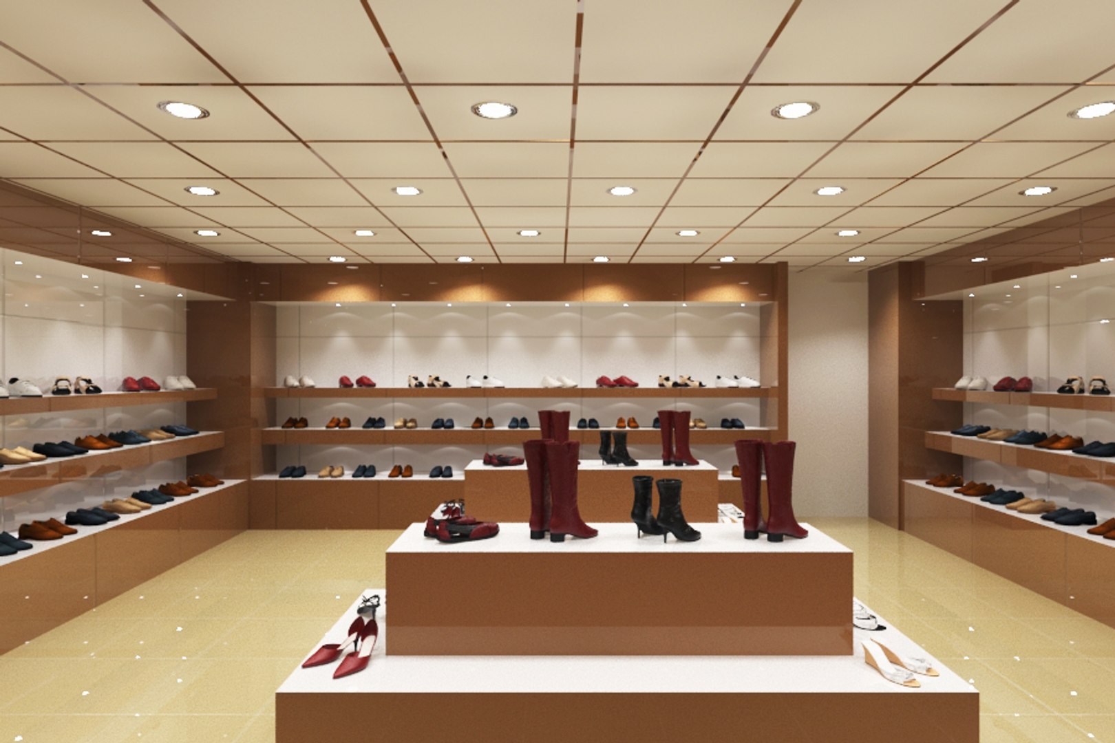 3D Shoe Shop - TurboSquid 1341740