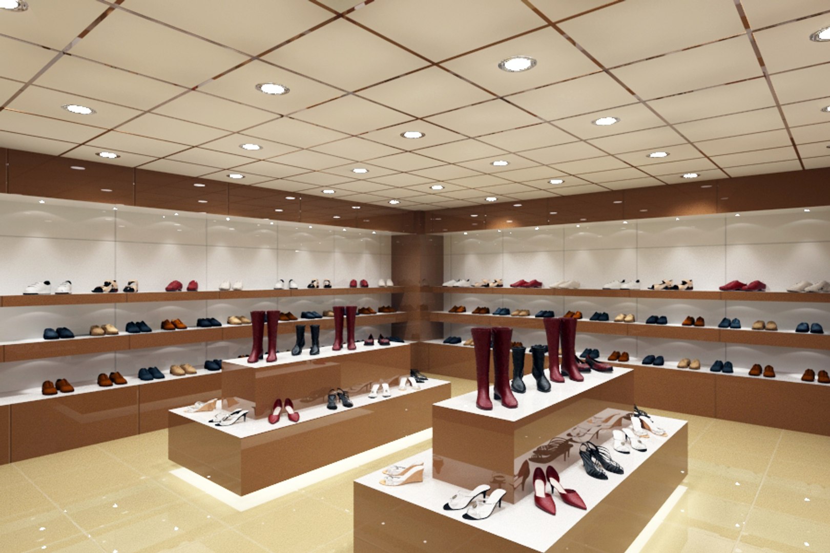 3D Shoe Shop - TurboSquid 1341740