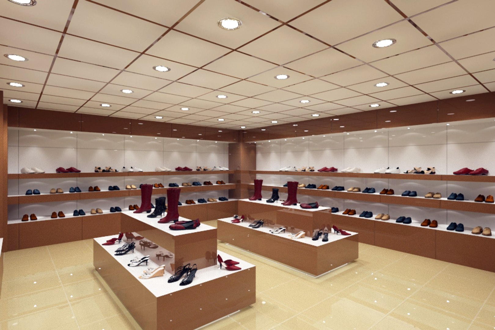 3D Shoe Shop - TurboSquid 1341740