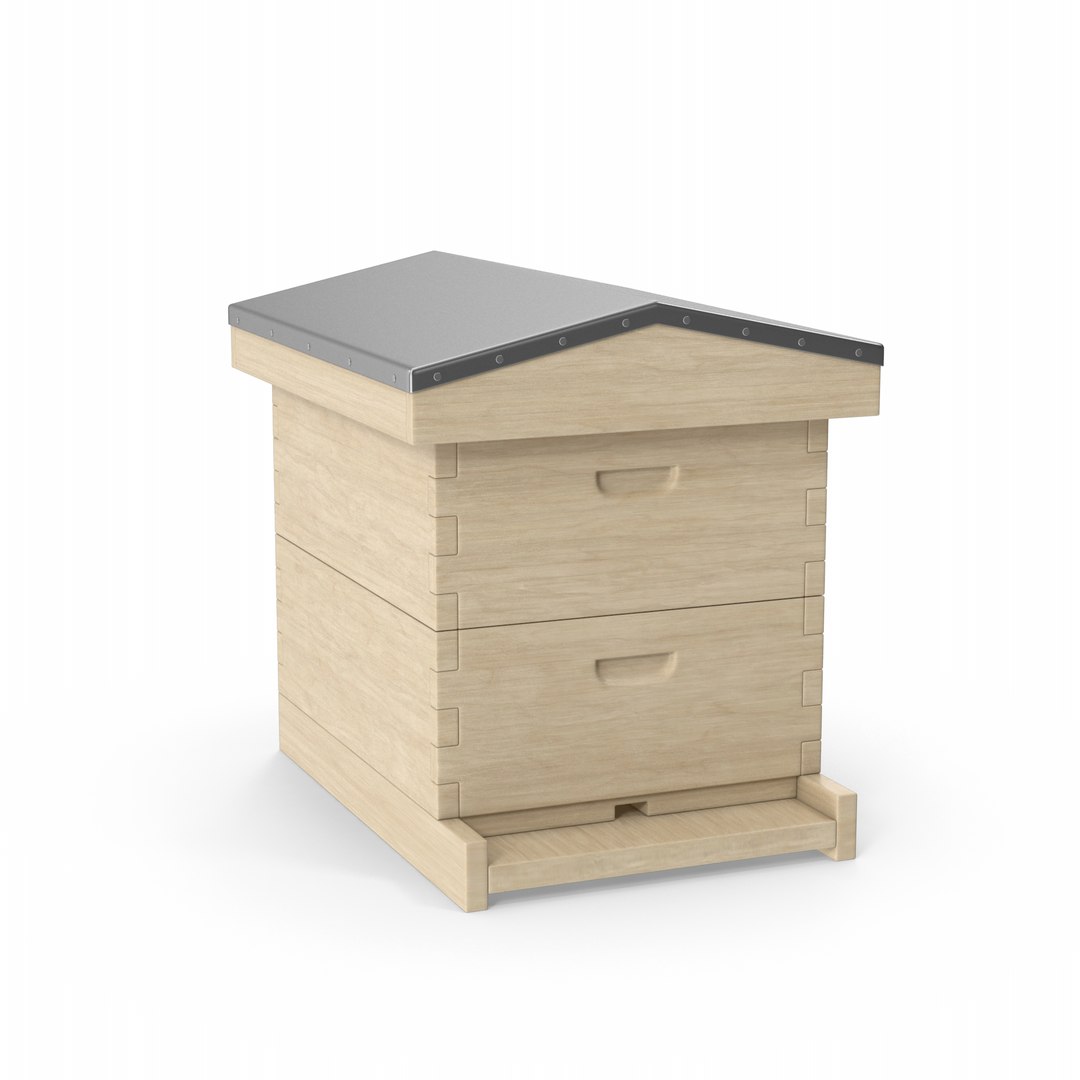 Bee Hive 3D Model - TurboSquid 2065322