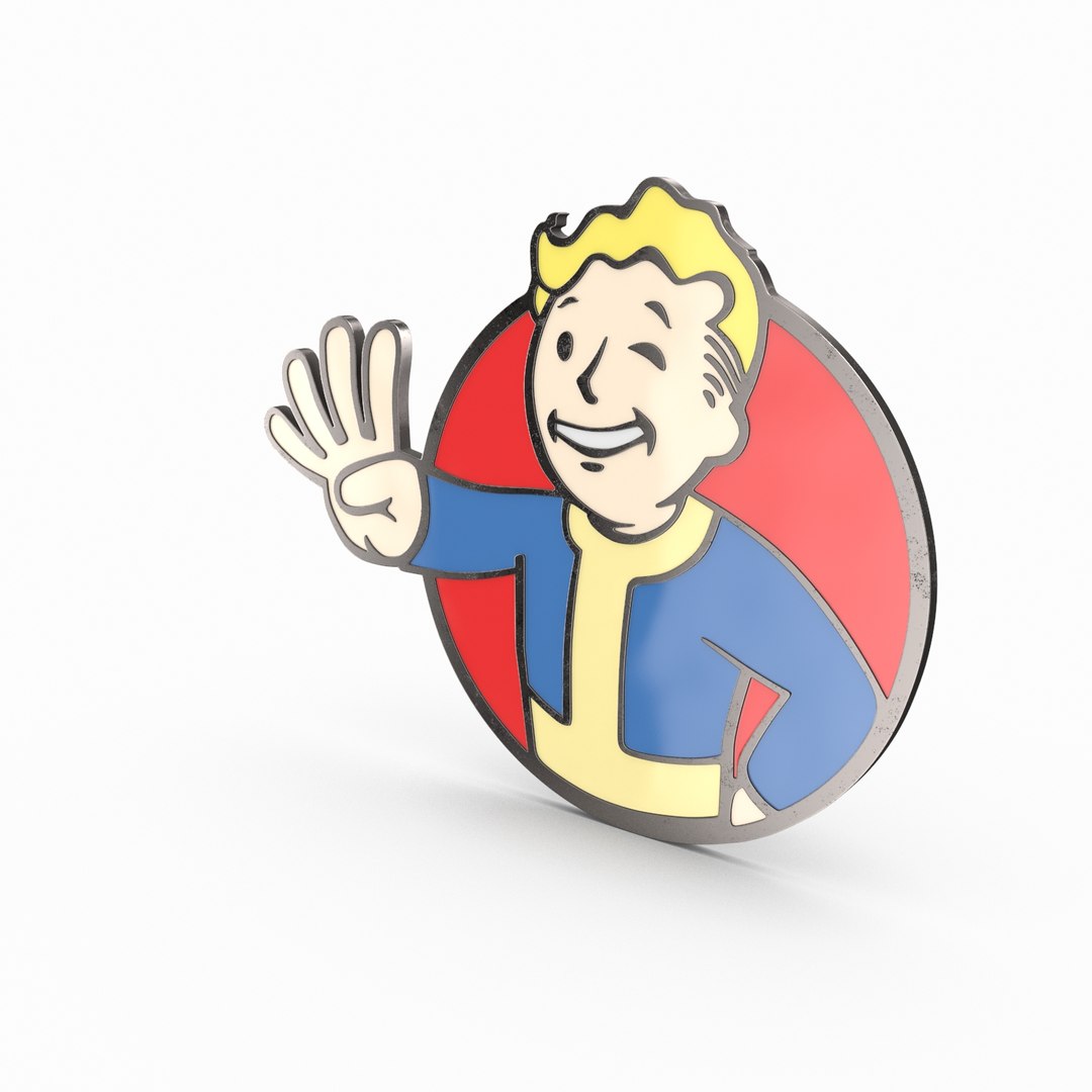 Vault Boy 3D Model - TurboSquid 1262569
