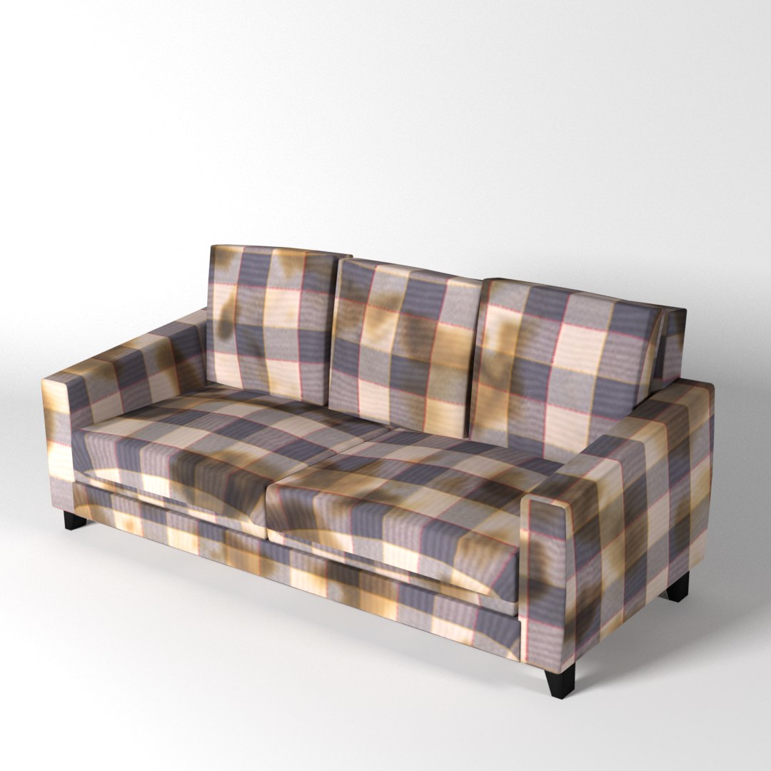 Free Dirty Couch 3D Model - TurboSquid 1384995