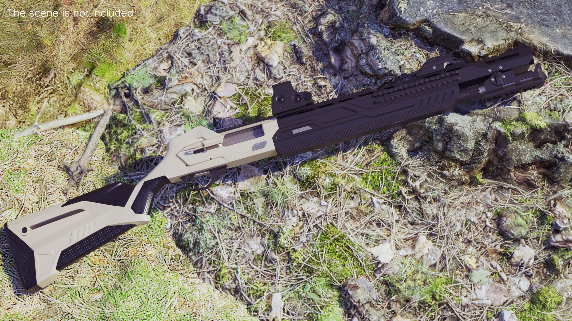 3D Modern Shotgun Kalashnikov MP 155 Ultima model - TurboSquid 2101468