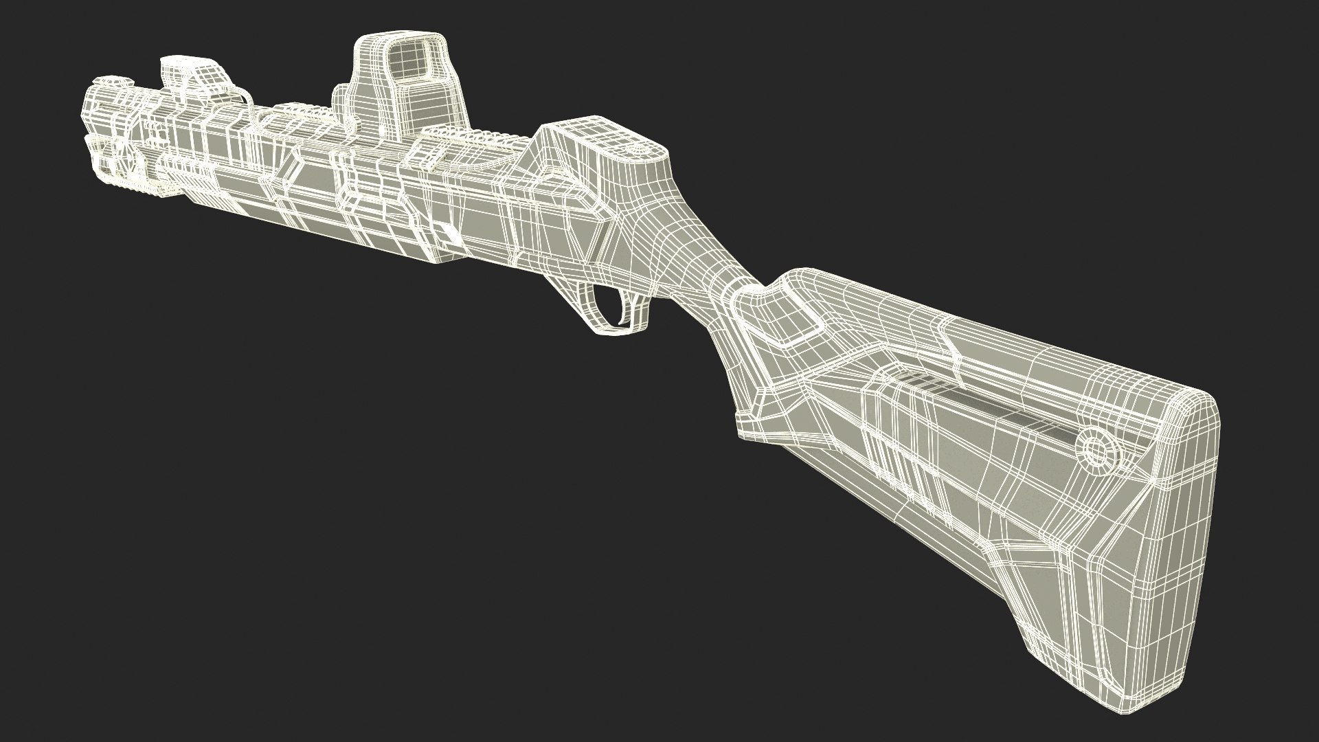 3D Modern Shotgun Kalashnikov MP 155 Ultima model - TurboSquid 2101468