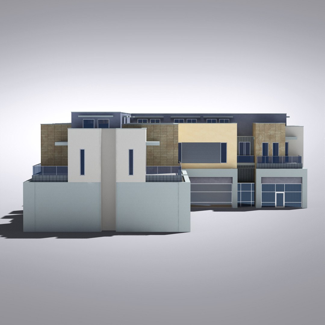 3d Modern Generic Building