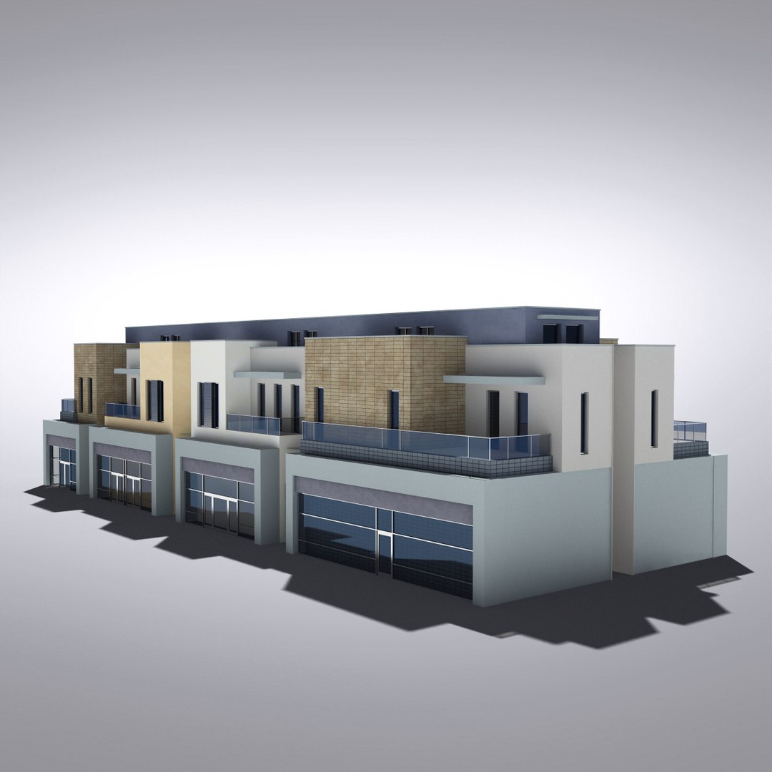 3d Modern Generic Building