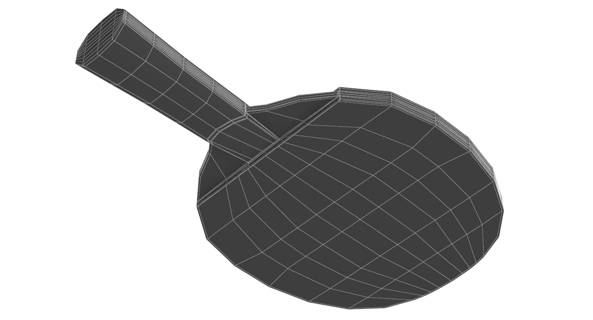 ping pong paddle 3d max