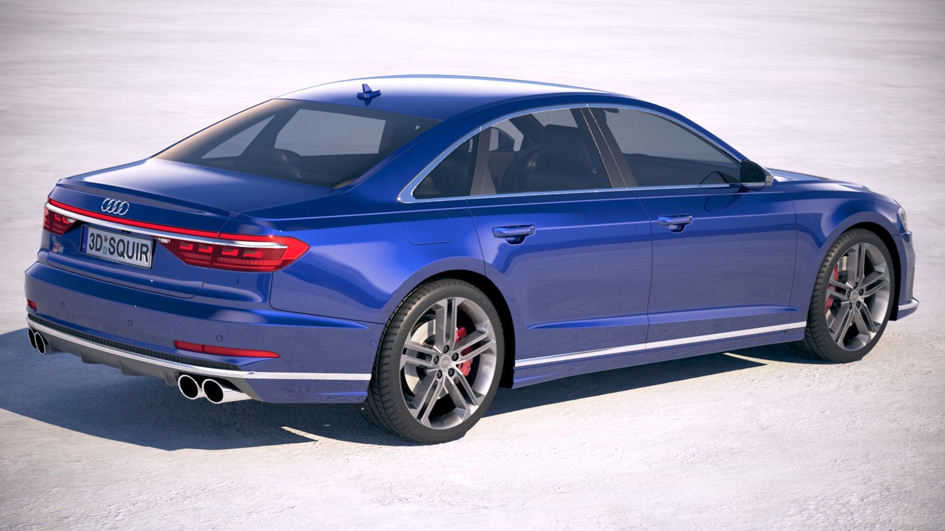 Audi S8 2020 Model - TurboSquid 1430167