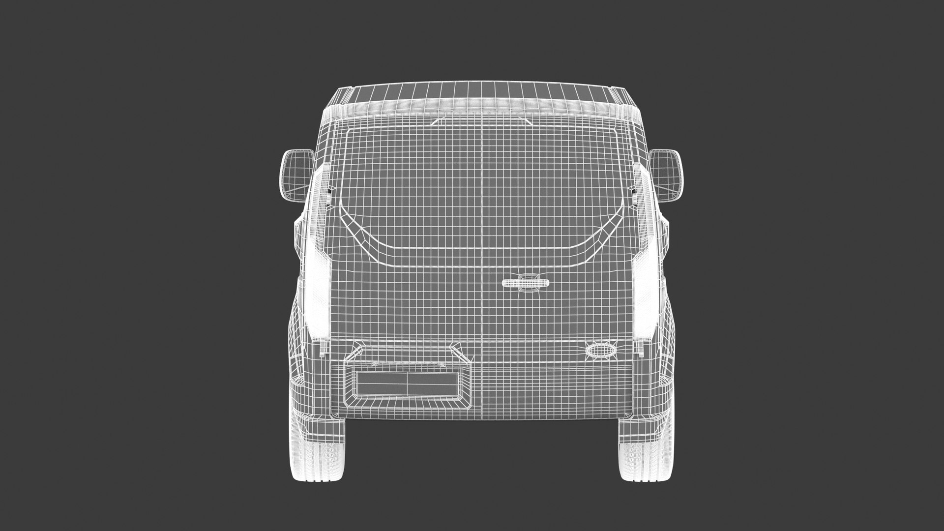 Ford Transit Cargo Van 3D Model - TurboSquid 2113137