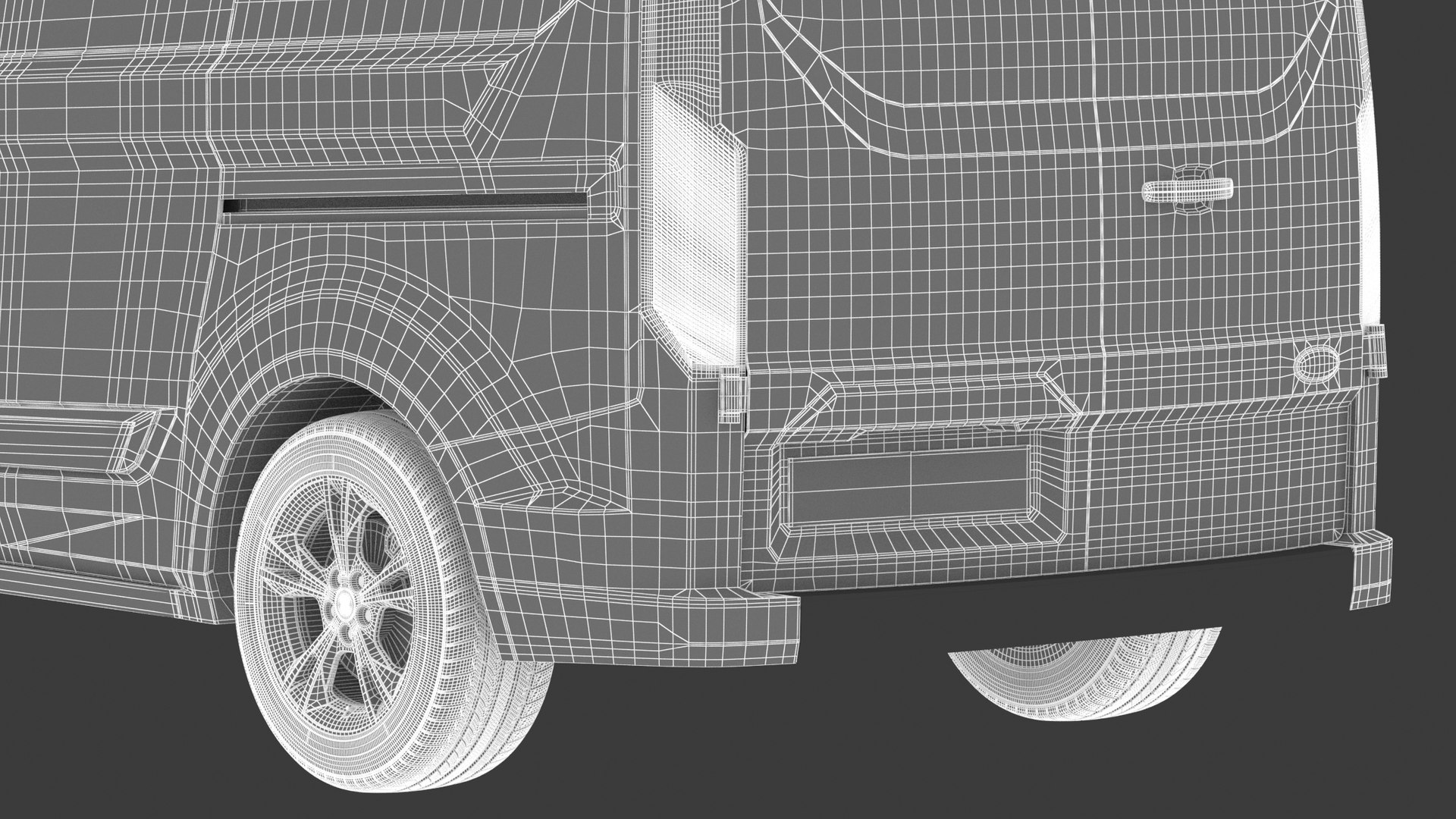 Ford Transit Cargo Van 3D Model - TurboSquid 2113137