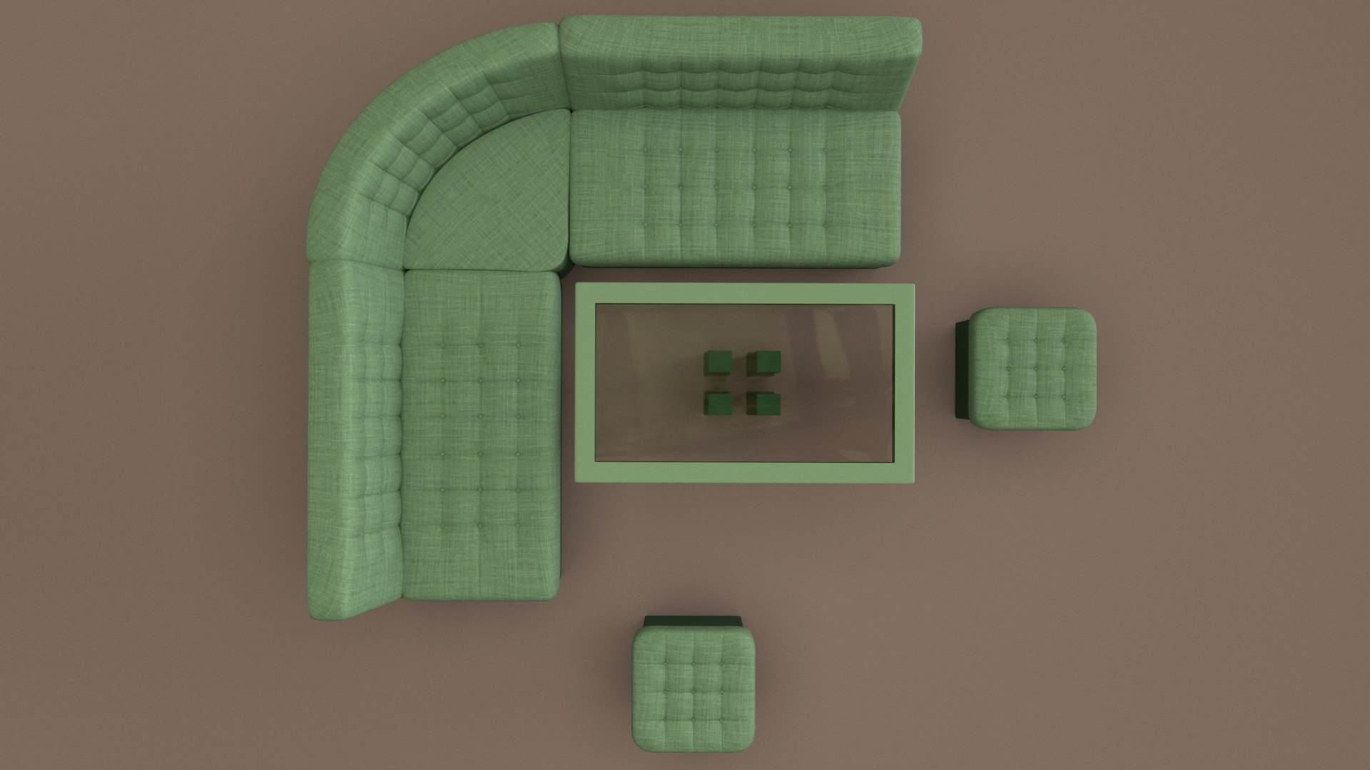 3D Model Corner Sofa - TurboSquid 1600352