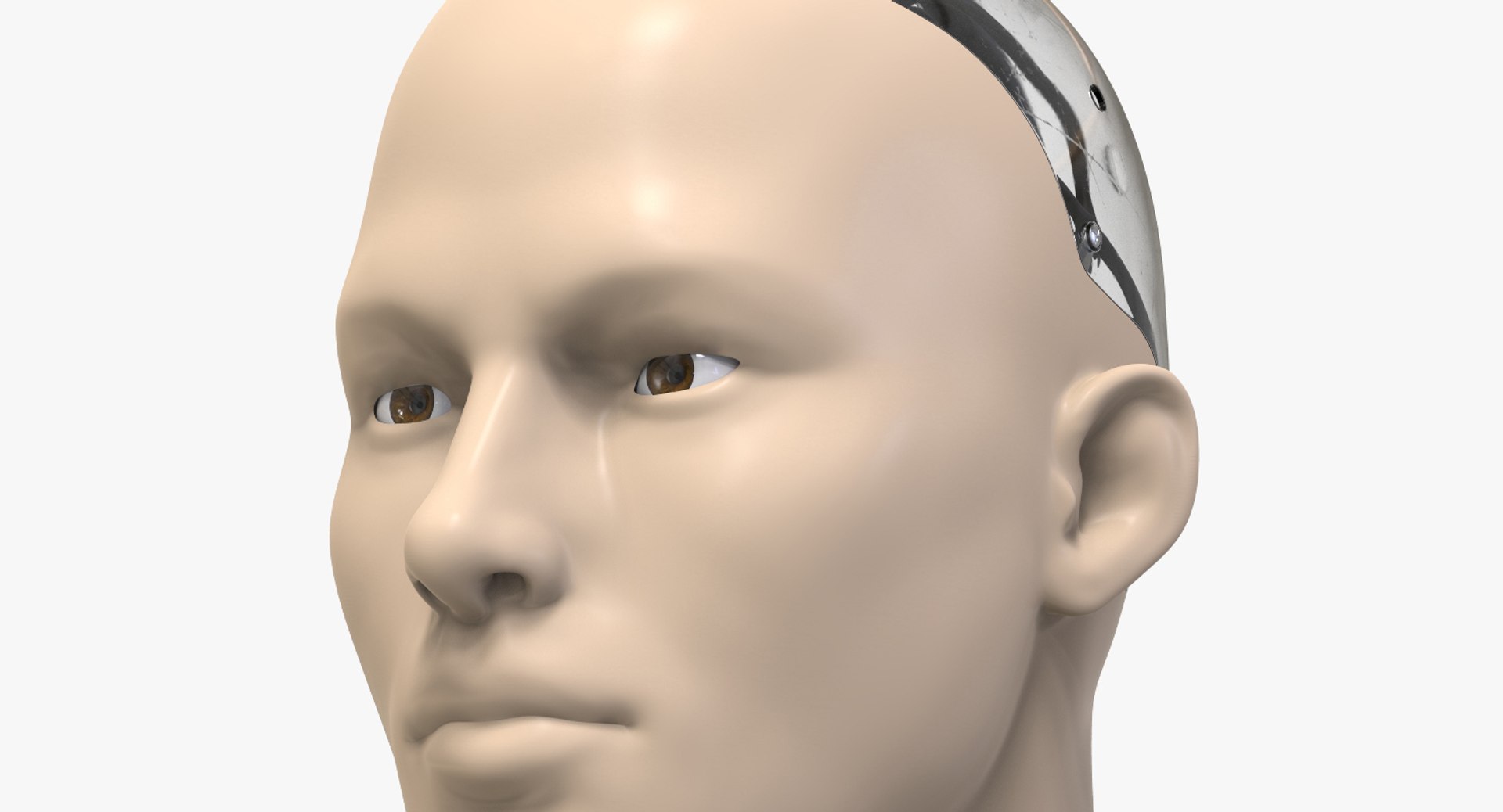 3D Humanoid Head Model - TurboSquid 1340738