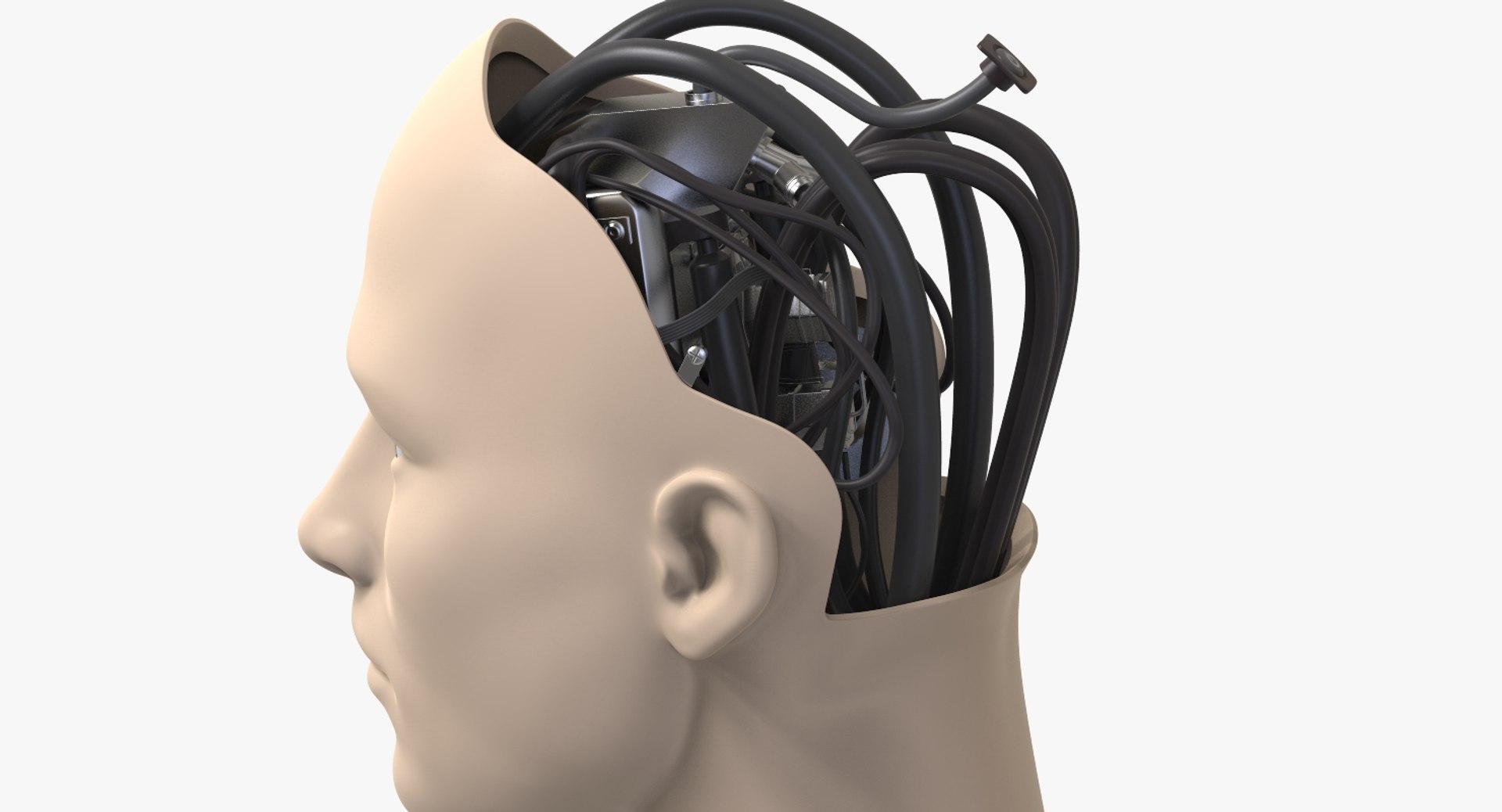 3D Humanoid Head Model - TurboSquid 1340738