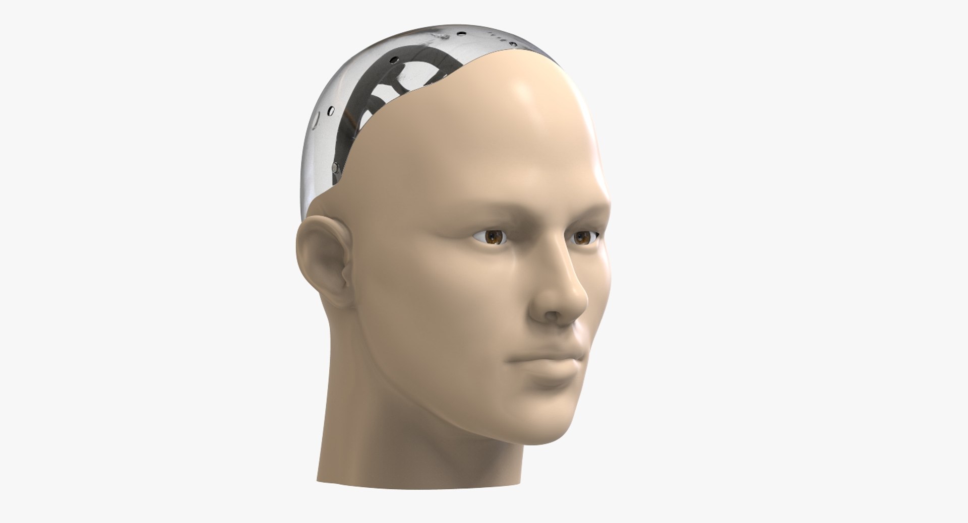 3D humanoid head model - TurboSquid 1340738