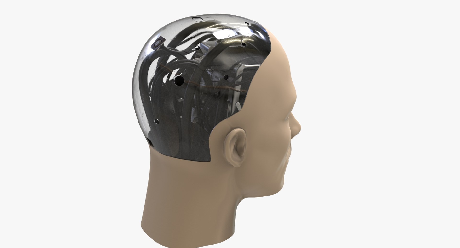 3D Humanoid Head Model - TurboSquid 1340738